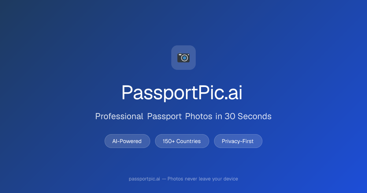 ICAO Photo Checker — Make Any Photo Doc 9303 Compliant | PassportPic.ai